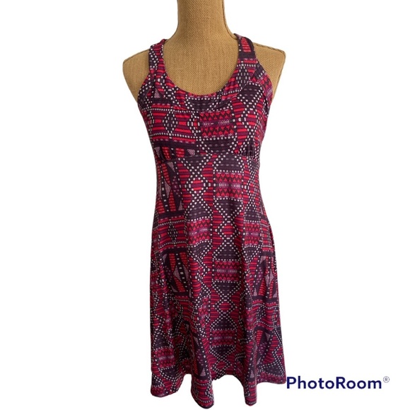 Prana | Dresses | Prana Pink Racerback Cali Tennis Tank Dress Szm ...